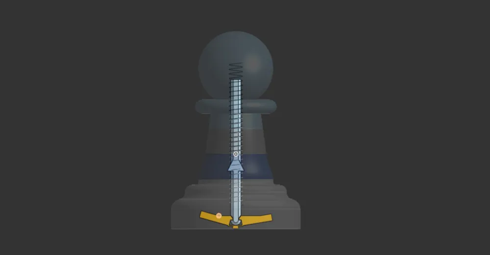 Transforming Chess Pawn to Queen - v1.0-v2.5 - Free 3D Print Model ...
