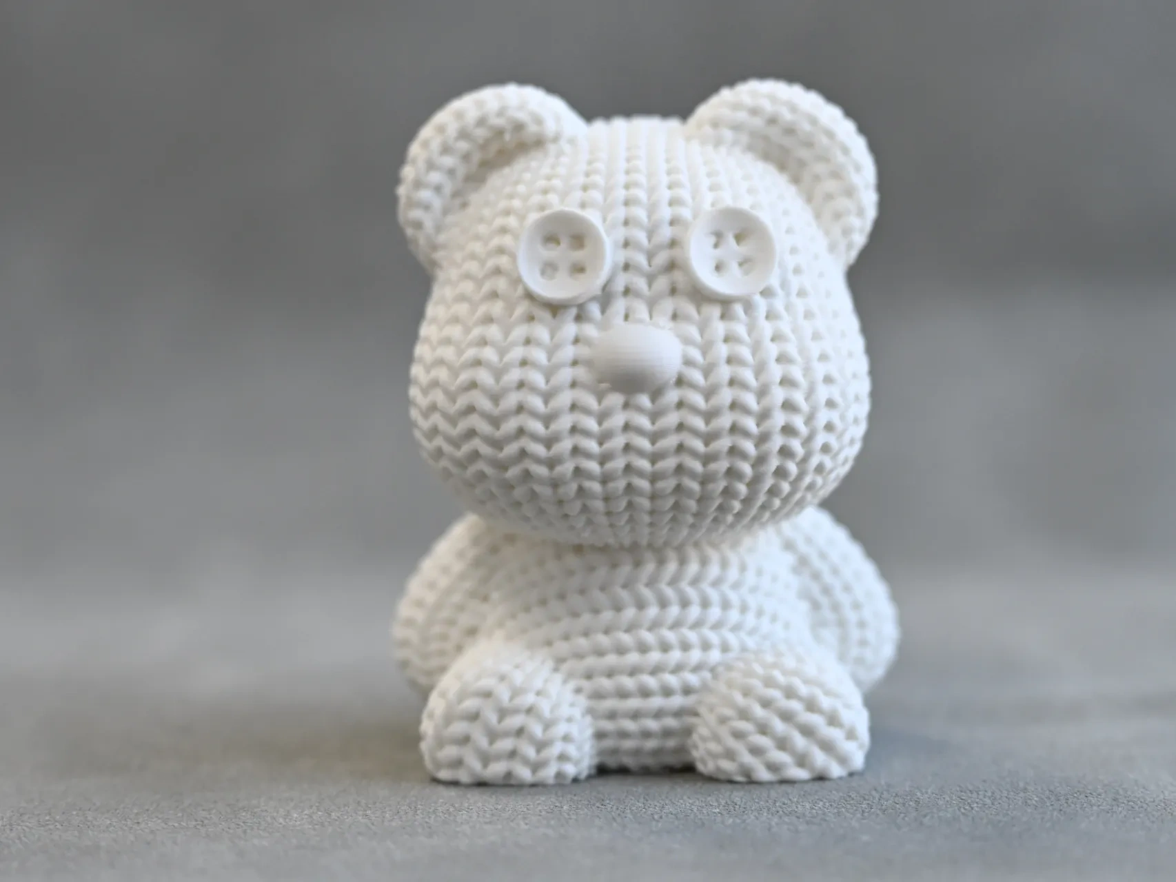 Knit BooKoo Bear by cecily MakerWorld: Download Free 3D Models
