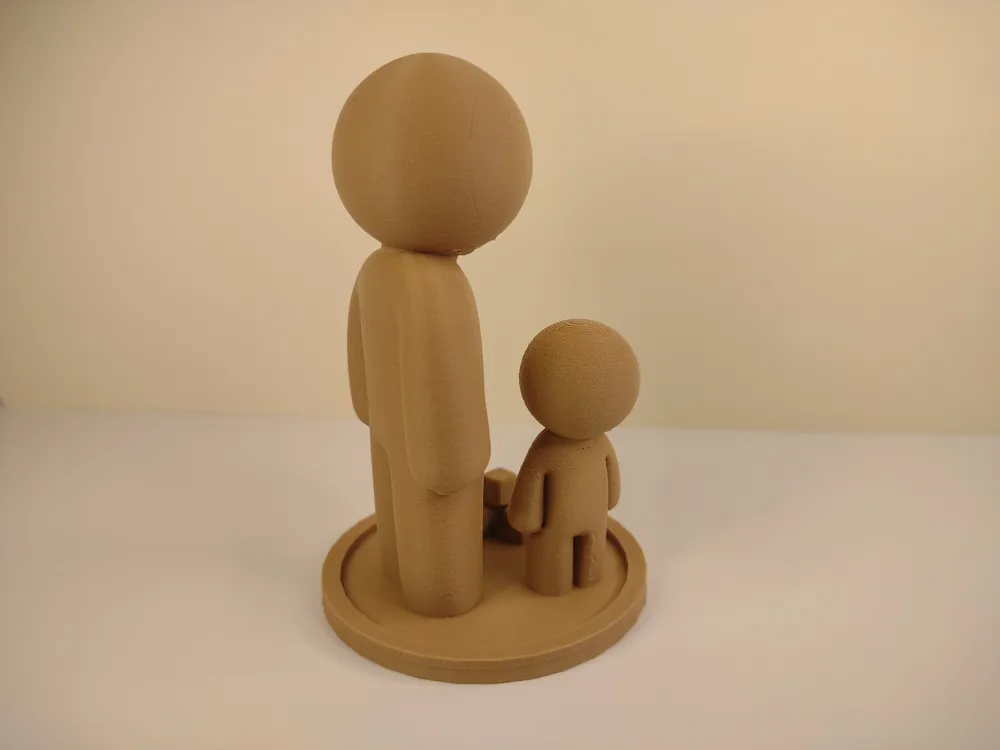 Father and Son Statue by Josh Samuels MakerWorld: Download Free 3D Models
