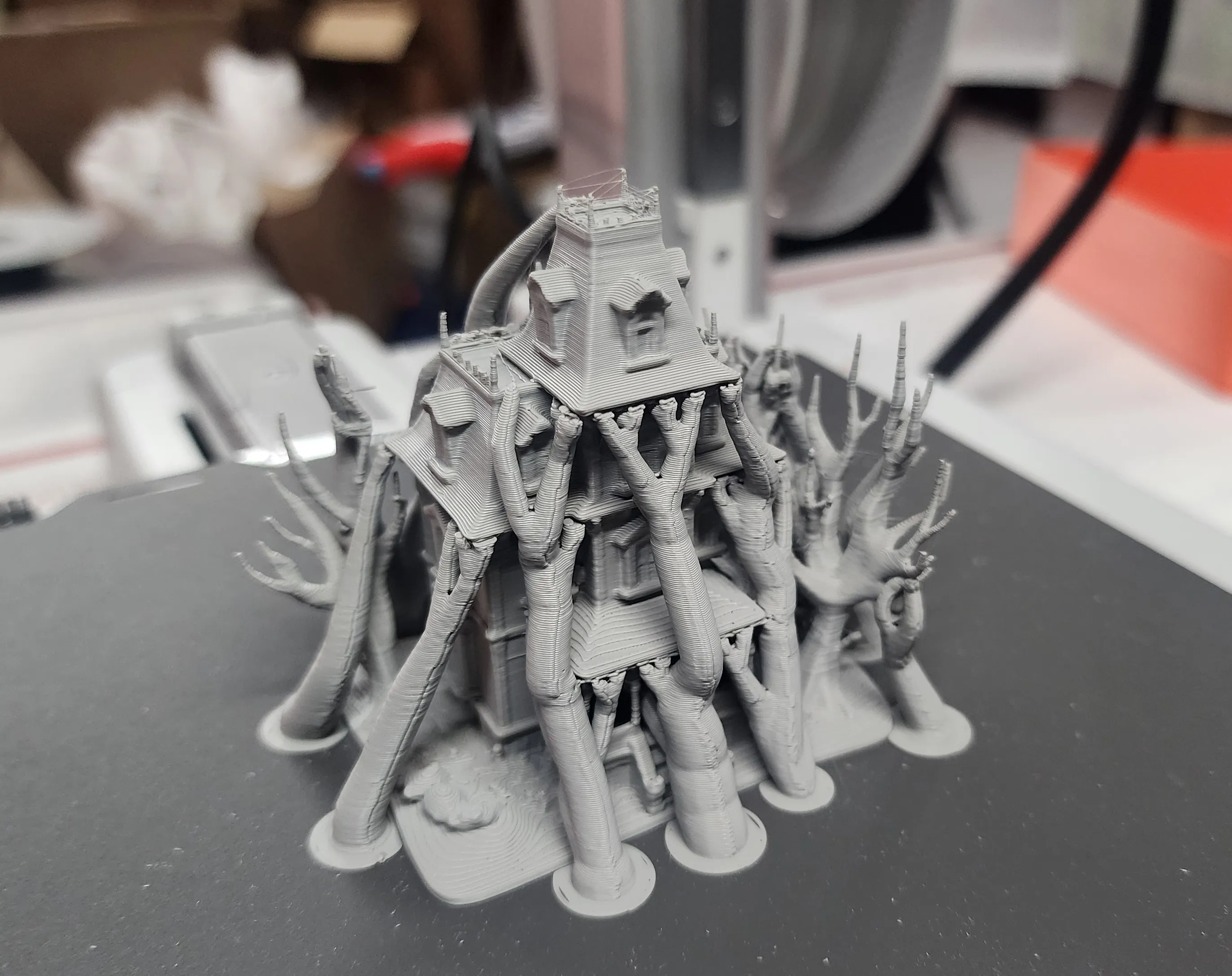 Spooky Mansion Miniature by Triple G Workshop MakerWorld: Download Free 3D Models