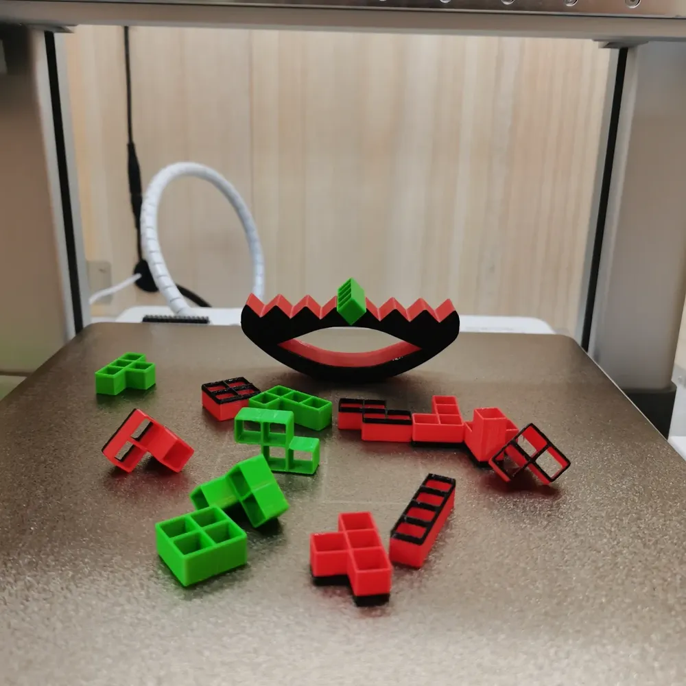 Tetris Wobble Stacker by Good Toys Sharing - MakerWorld