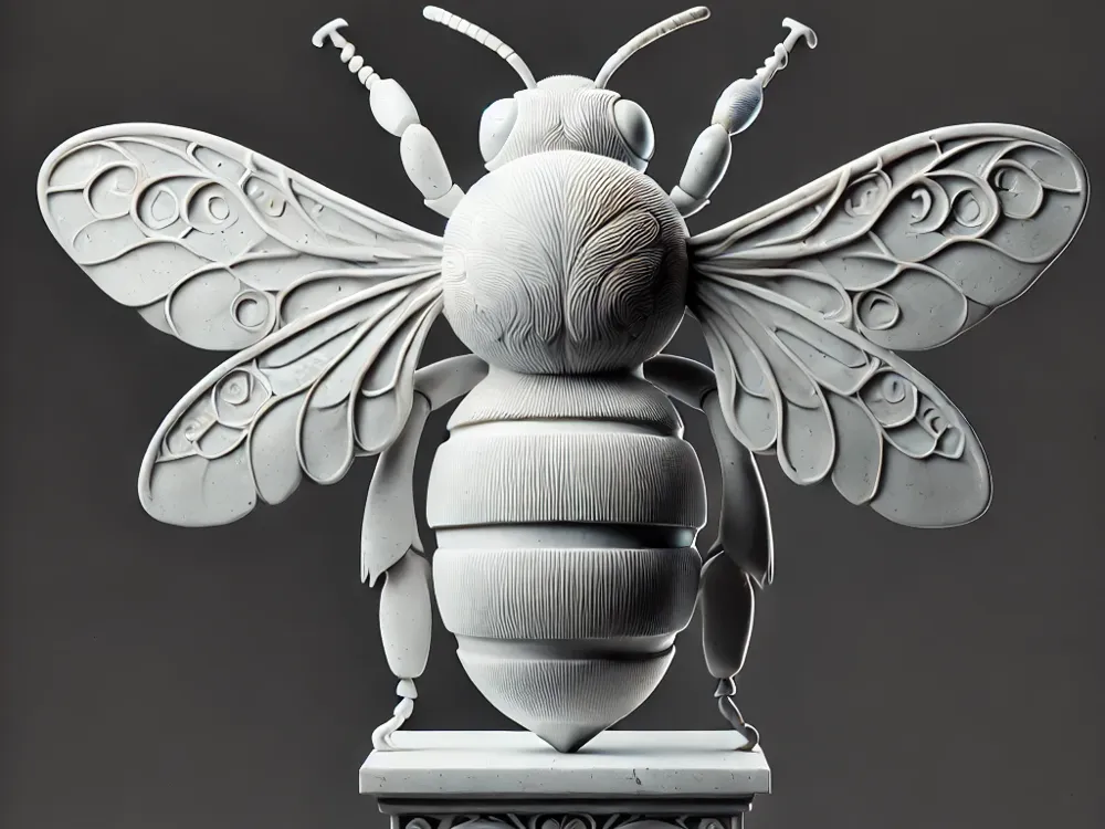 Bumblebee statue by 74kk - MakerWorld