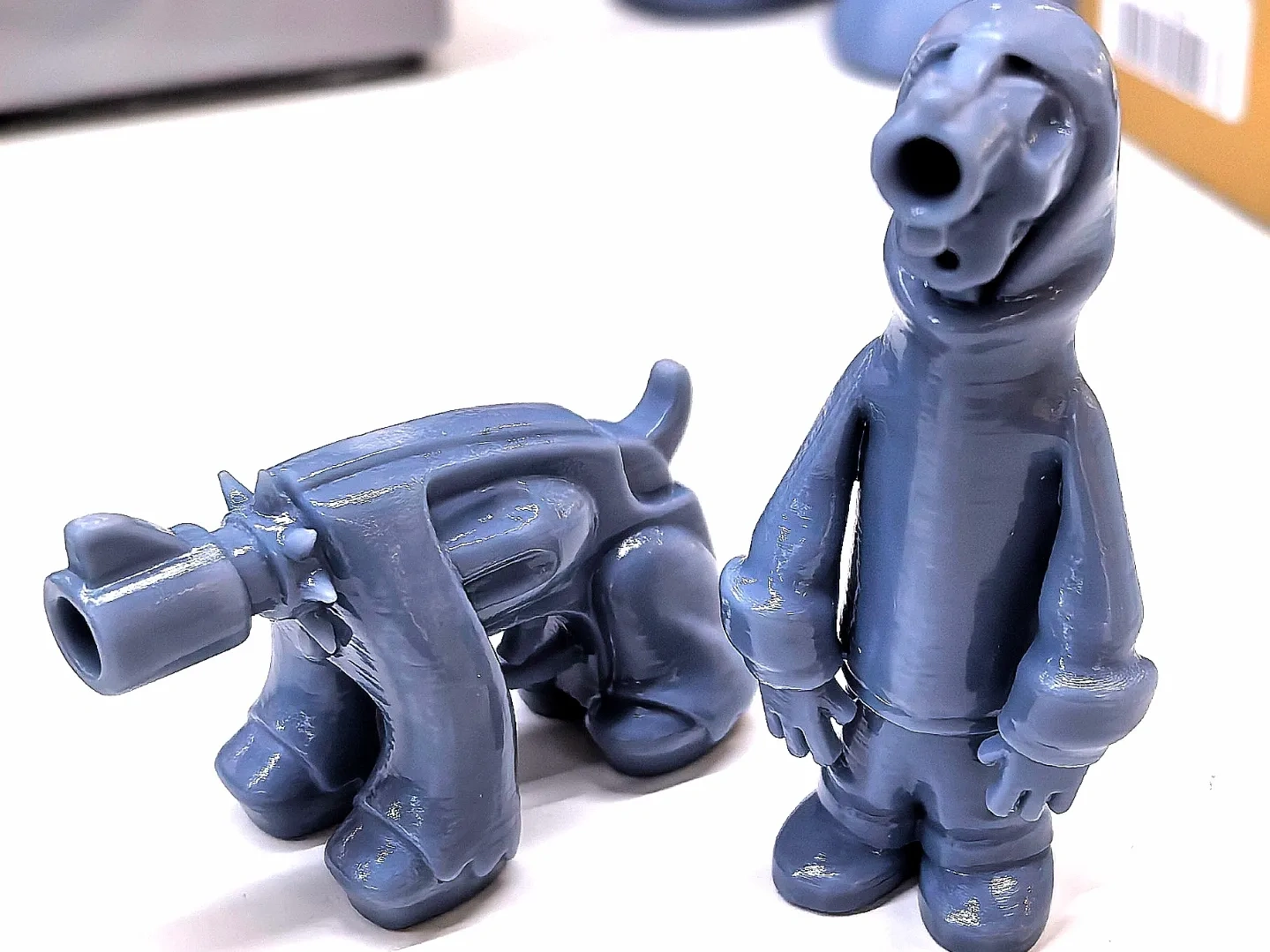 Left-hand Revolver Collectible Figure (only 42g) by 混乱邪恶的故事机 - MakerWorld