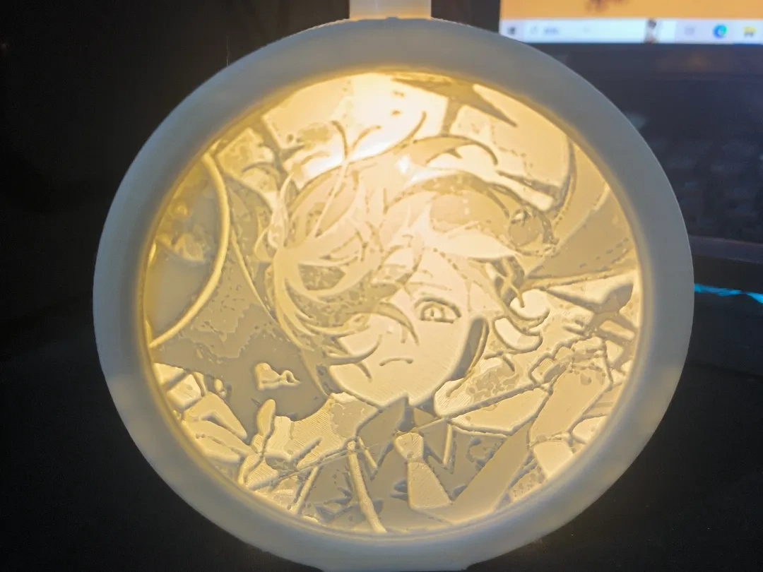 Hatsune Miku Series Lithophane Lamp Panels - Continuously Updated by ...