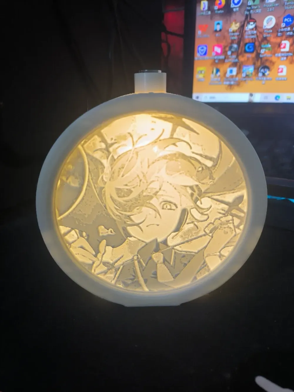 Hatsune Miku Series Lithophane Lamp Panels - Continuously Updated by ...