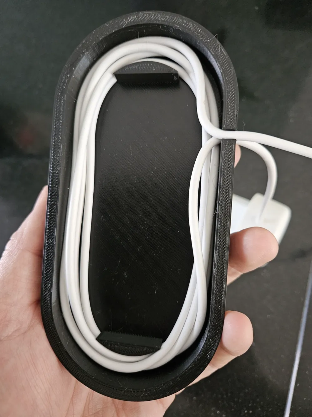 Google Nest Hub Cable Management by JasonVT - MakerWorld