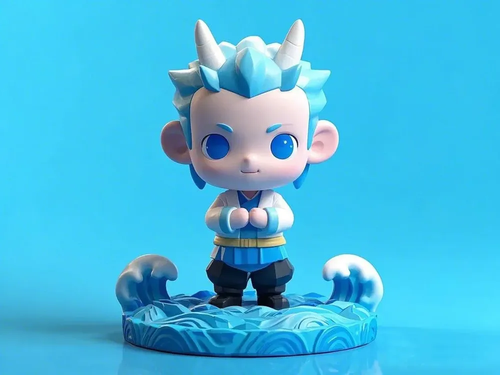 [Q Version Lingwan Aobing | Cute Aobing Series] A polite young man ...