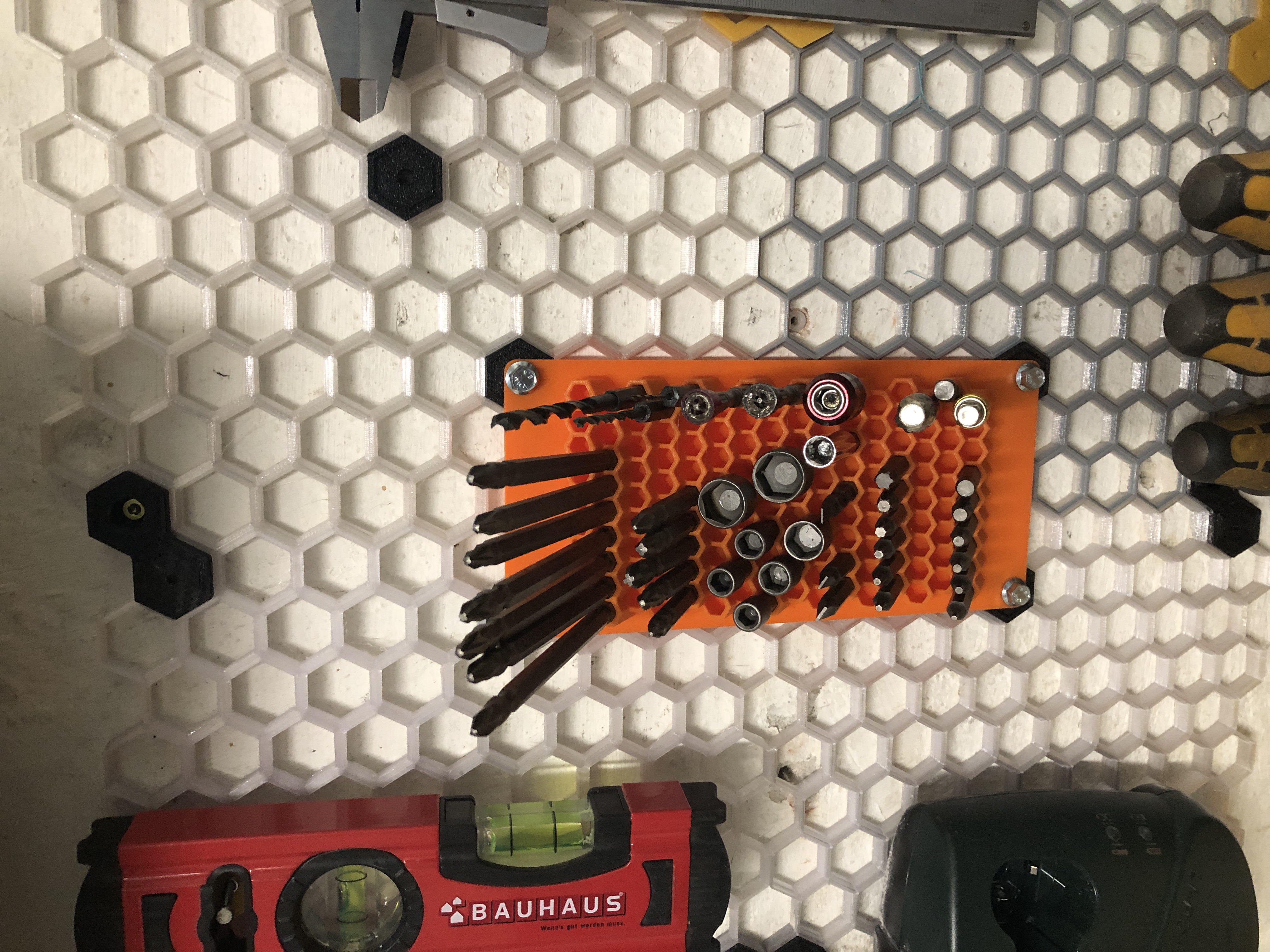 Bit Holder for Honeycomb Wall Storage by Dimensional_Whi - MakerWorld