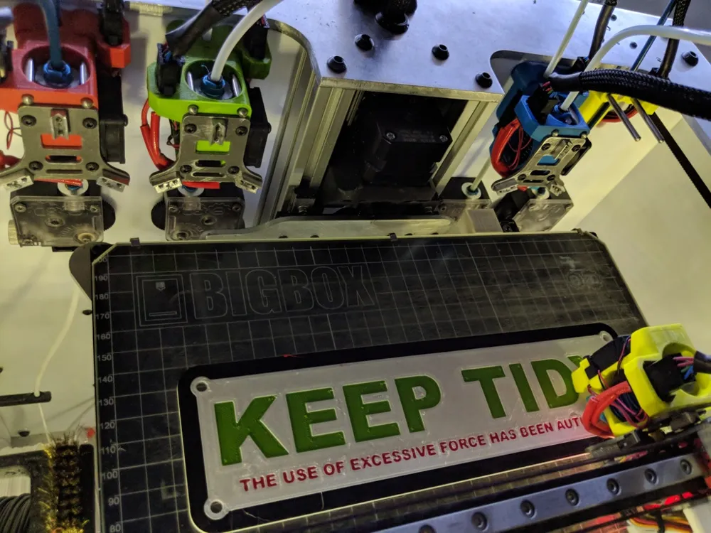 Keep Tidy Sign - Multi-Material by Greg_The_maker - MakerWorld