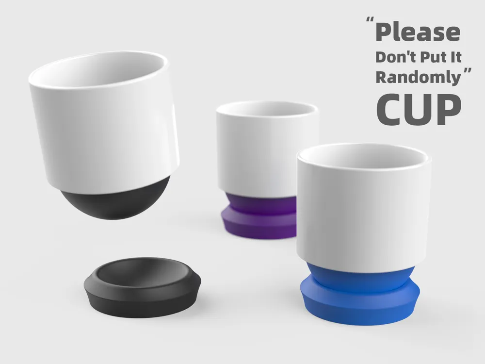 “Please Don't Put It Randomly" Cup by wuguigui MakerWorld: Download ...