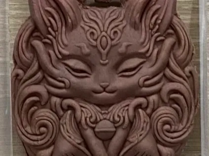 Little Fox Incense Charm by user_2279893062 - MakerWorld