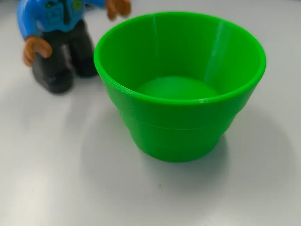 Large-particle LEGO collapsible bucket by 温州口十 - MakerWorld