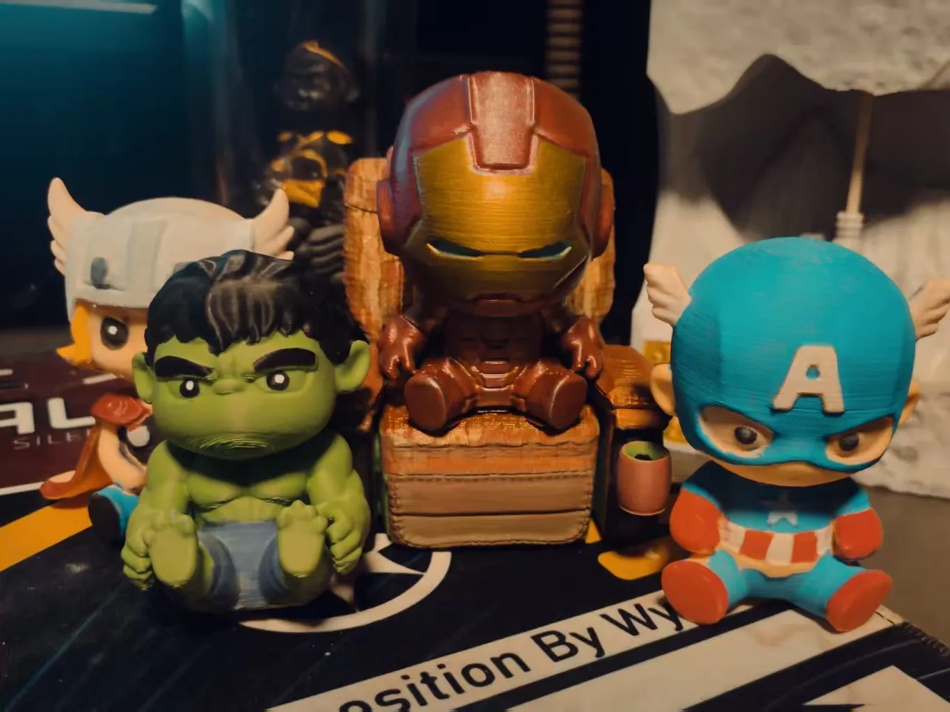 Marvel Mystery Box Series Four - Iron Man by 熊小猫 - MakerWorld