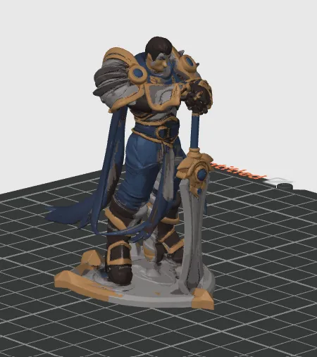 Garen 3D Statue – League of Legends Fan Art by HandCraft - MakerWorld