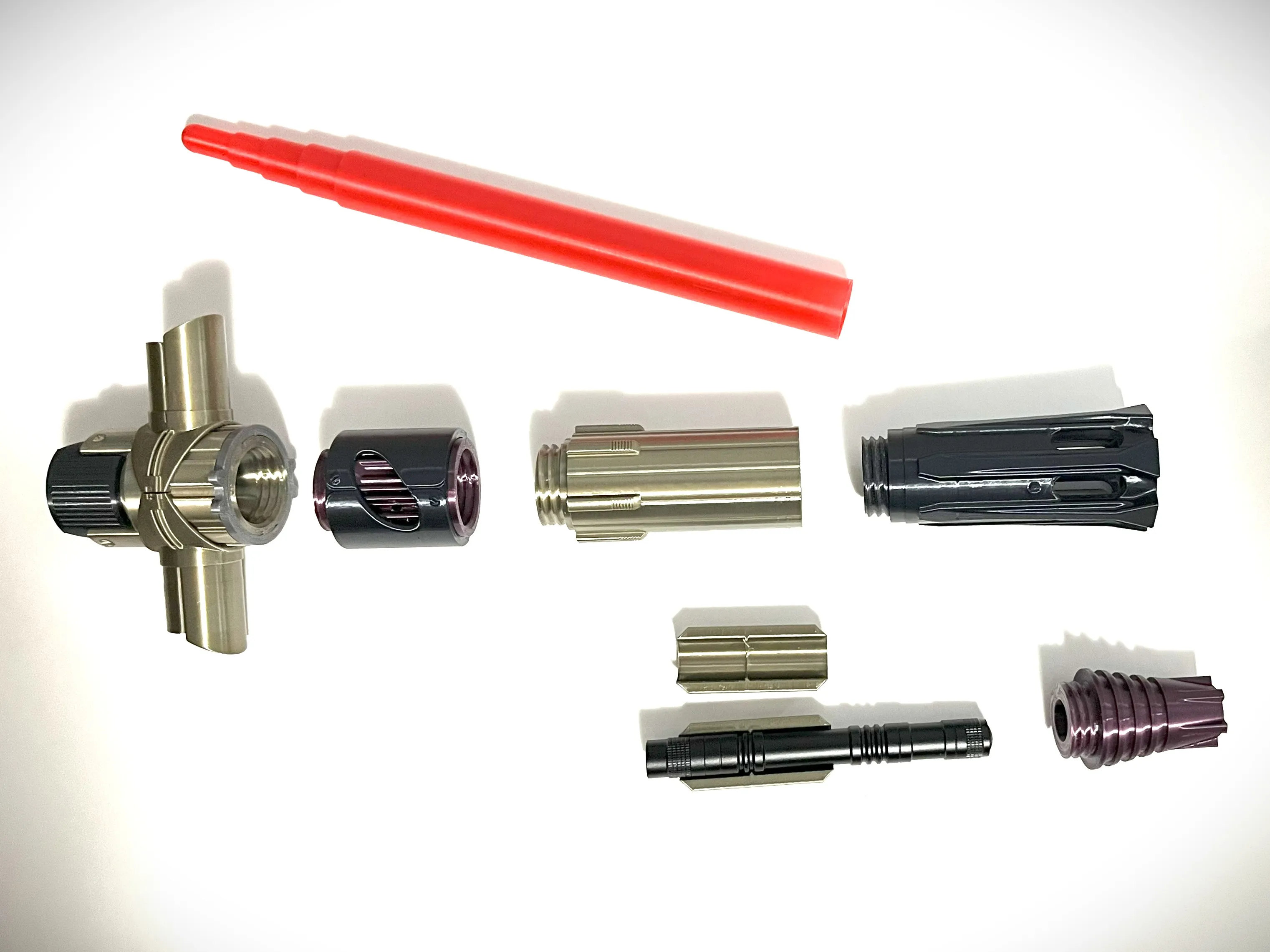 Locking Blade Saber (Collapsible, Modular #8) - Free 3D Print Model ...