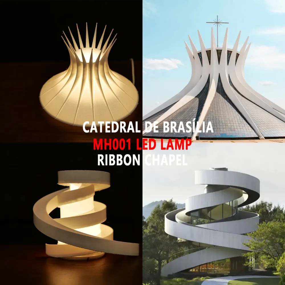 Architectural Nightlights - Free 3D Print Model - MakerWorld