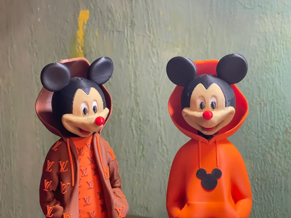Urban Style Mickey (including chest logo) by 胡子兄弟【国际站】 MakerWorld ...