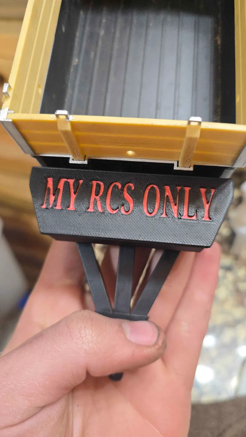 traxxas trx4m trailer tool/storage box by my rcs only - MakerWorld