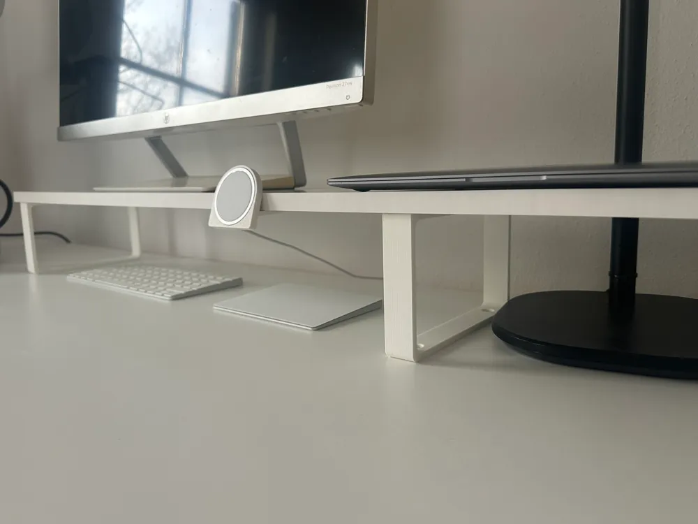 Desk shelf foot - Monitor riser by Julkingmuc - MakerWorld