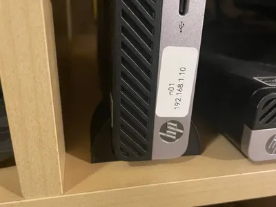 Hp EliteDesk 705 Mini G4 1U 10 inch server rack by user_3028130014 ...