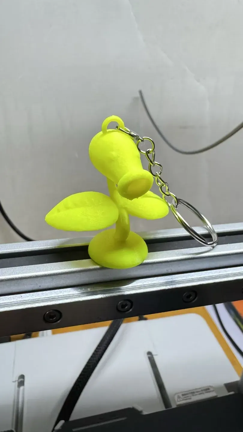 Pflanzen gegen Zombies - Erbsen-Shooter-Anhänger Schlüsselanhänger. von gdx-3d - MakerWorld