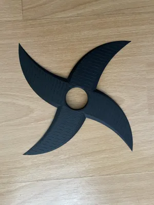 Large ninja fidget spinner throwing star shuriken by ProtoDad ...