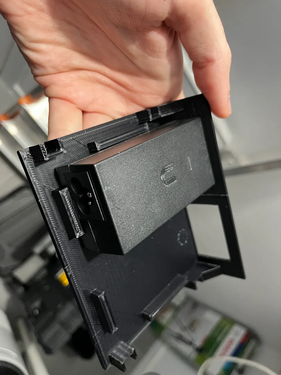 Rackmod 1U - Dual Unifi 12watt POE injector insert Remixed by Severan ...