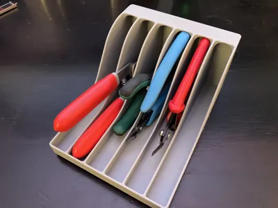 Gridfinity 3x4 pliers and nippers rack by Dimensional_Whi MakerWorld ...