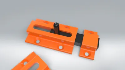Slide Lock / Door Bolt (Easy To Print) by Firstlayer Oy MakerWorld ...