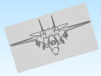 Top Gun plane by Dallin Wride - MakerWorld