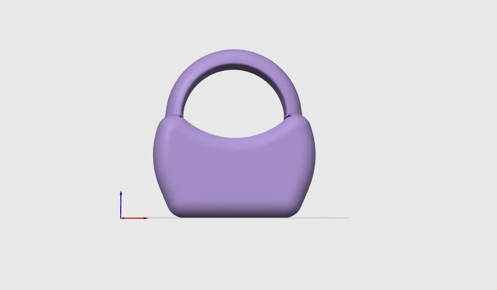 Basic Purse - Handbag - Basket by CutterSTLMakerWorld: Download Free 3D ...
