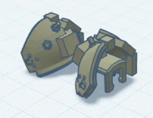 cool dummy 13 Sci-Fi shoulder pads Remixed by Random Axe11 MakerWorld: Download Free 3D Models