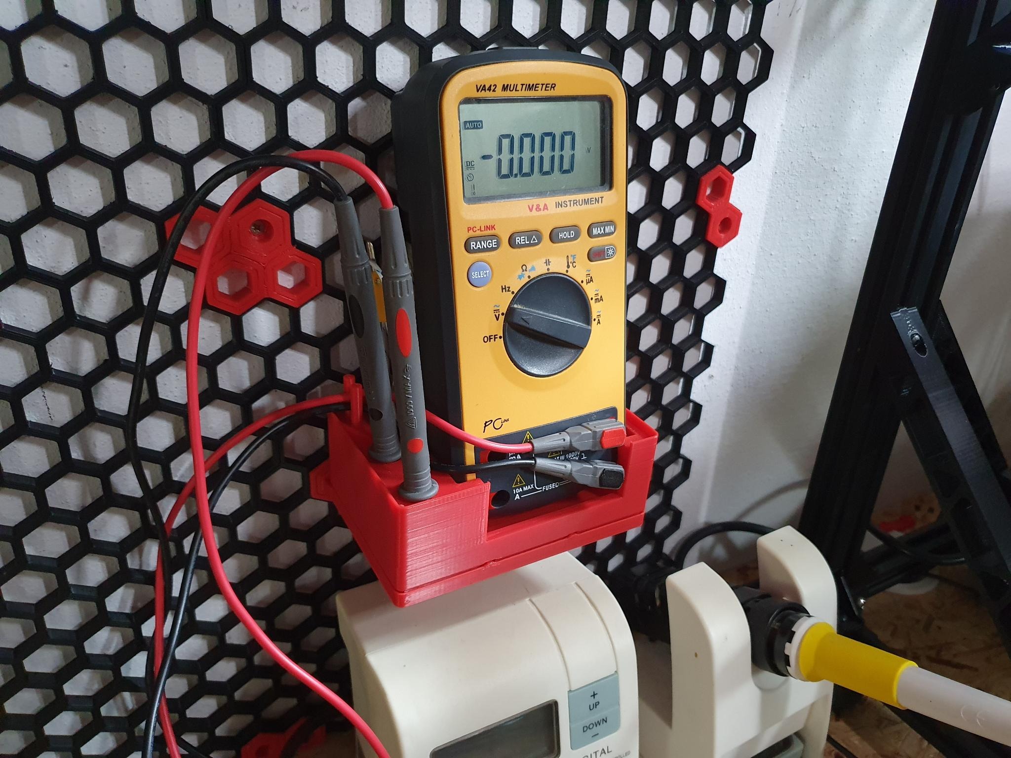 Gridfinity Multimeter Stand by FusionNet - MakerWorld