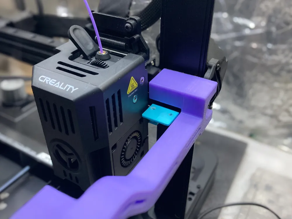 Ender 3 V3 KE Nebula Mount (input shaper friendly) - Free 3D Print ...
