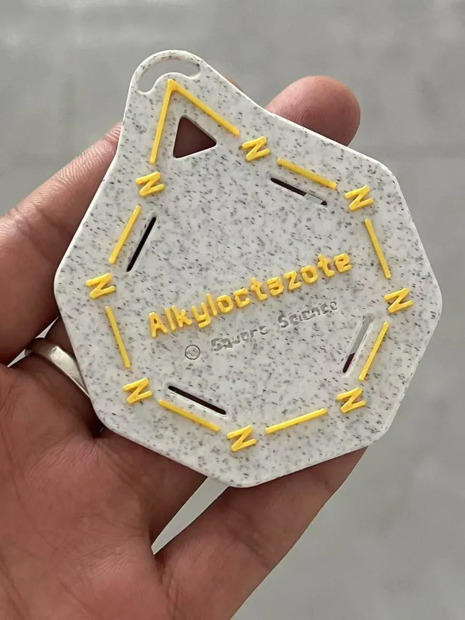 Chemistry Cards | Octanitrocubane Molecular Structure Pendant by ...