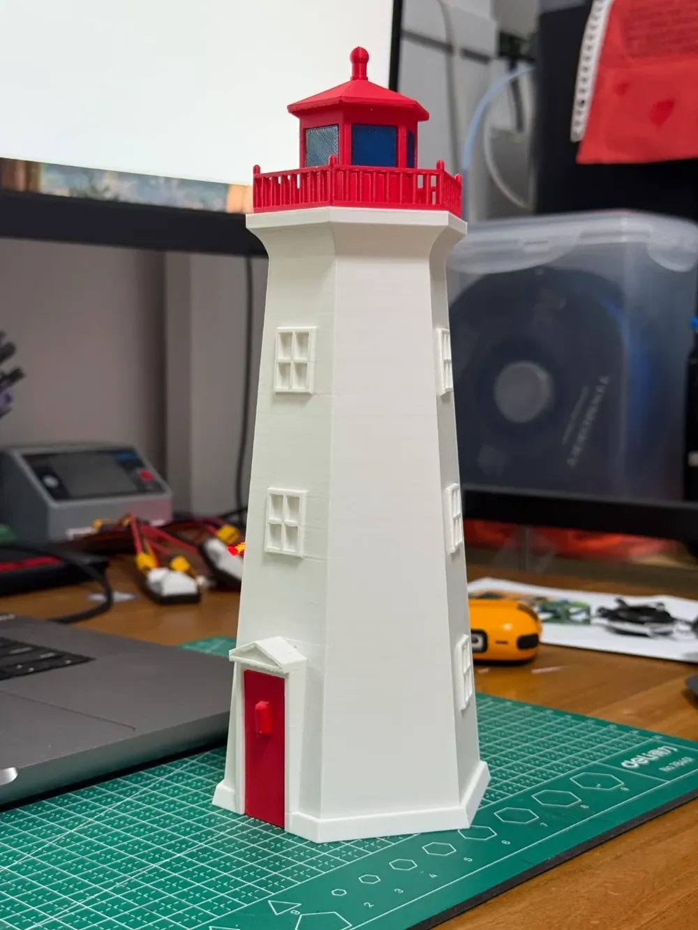 Rainbow Lighthouse (Dalian Boxiawan Park Rainbow Lighthouse) by LiangZ - MakerWorld