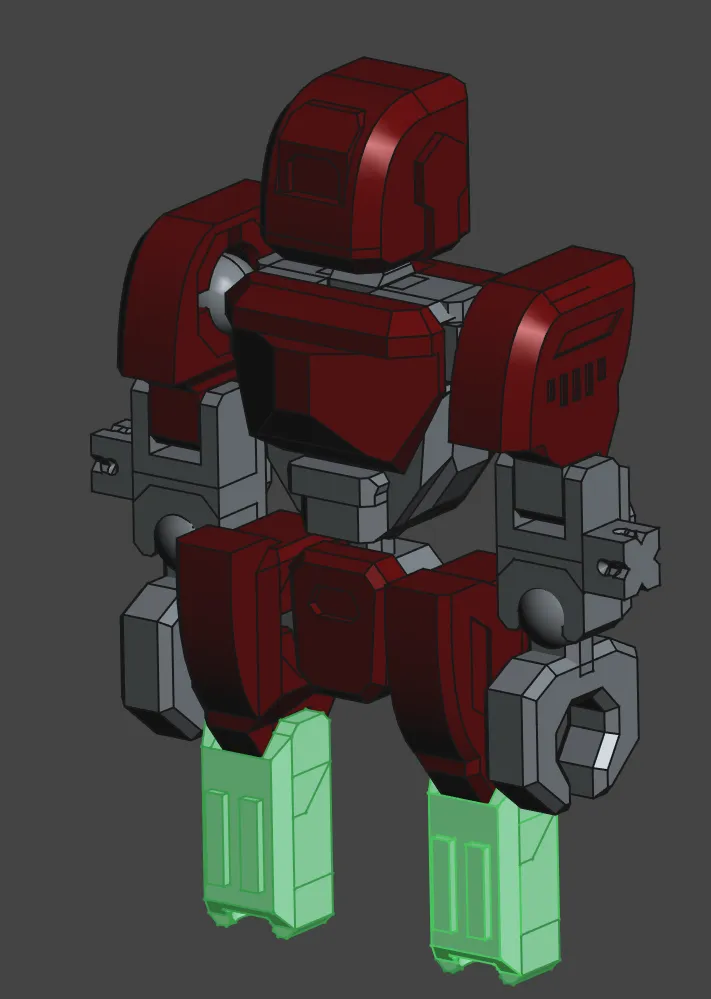 Bulwark Mecha - Model Kit by Kit Crafters MakerWorld: Download Free 3D Models