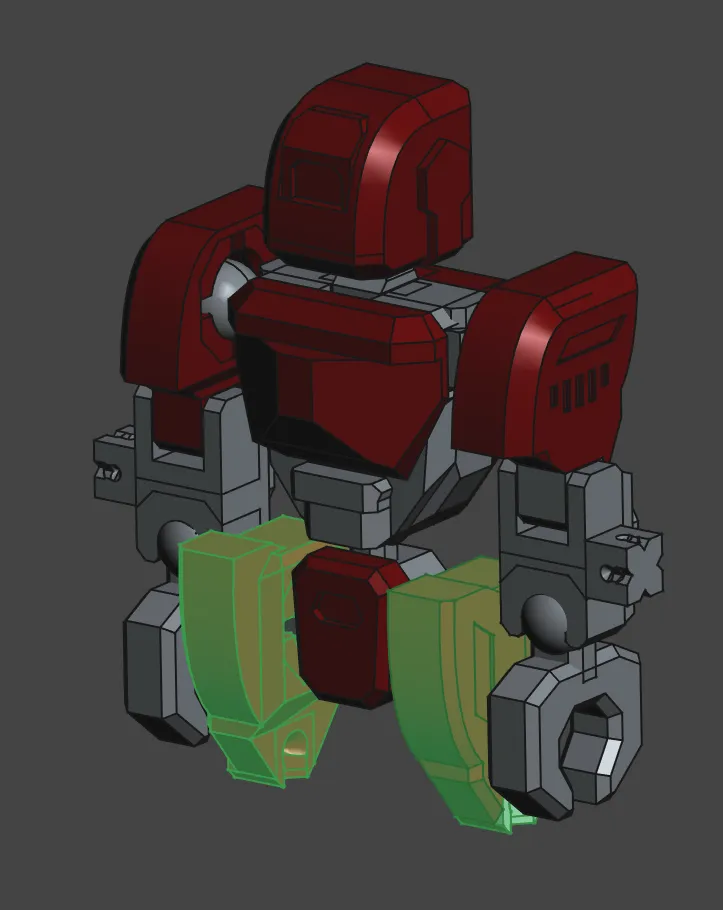 Bulwark Mecha - Model Kit by Kit Crafters MakerWorld: Download Free 3D ...