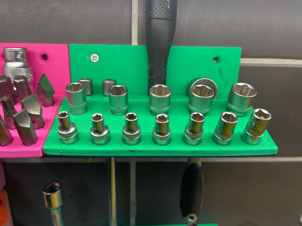 1/4 inch socket holder by Sandro - MakerWorld