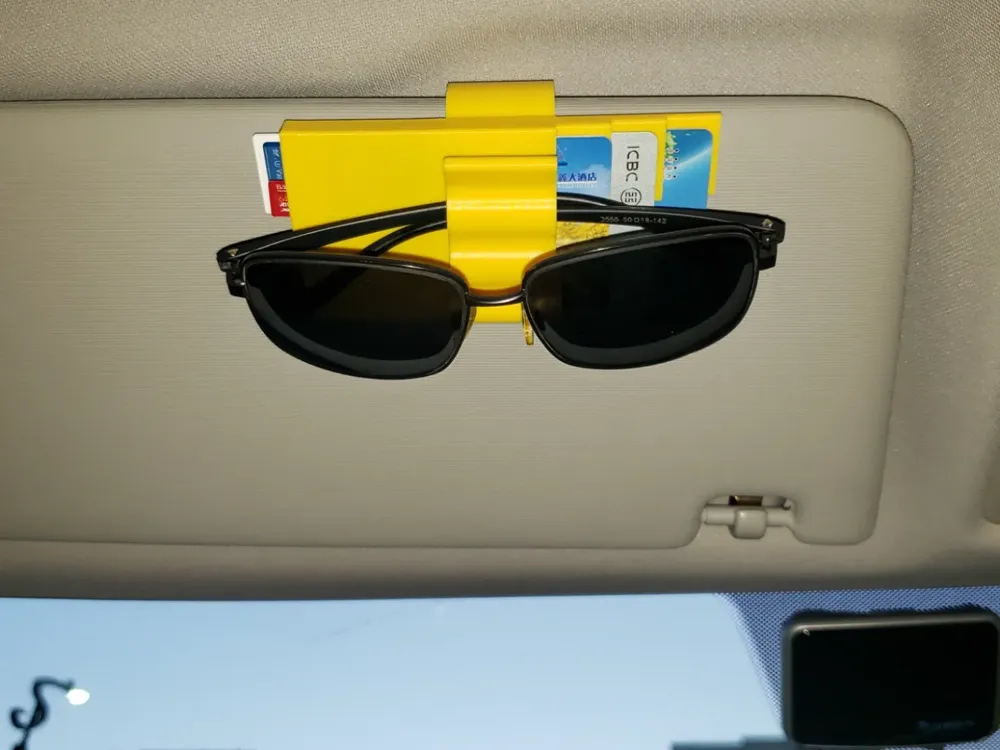 Suporte de armazenamento multifuncional quatro em um para para-sol ...