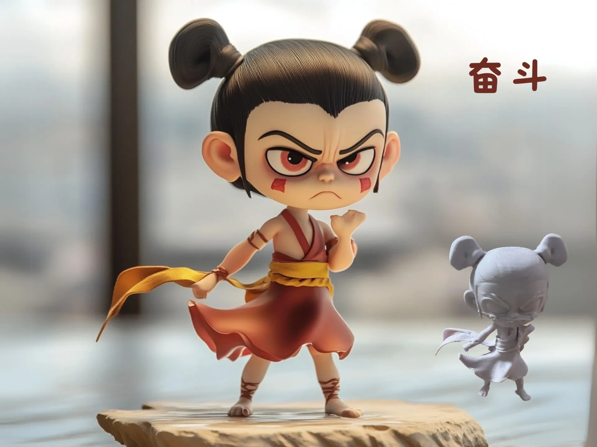 Nezha Expression Figure Reimagined: Striving by William Dou - MakerWorld