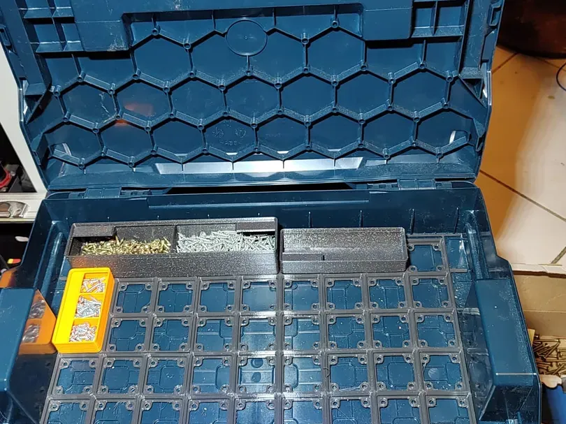 Gridfinity Bosch LBOXX 136 baseplate by mrjoda MakerWorld: Download ...