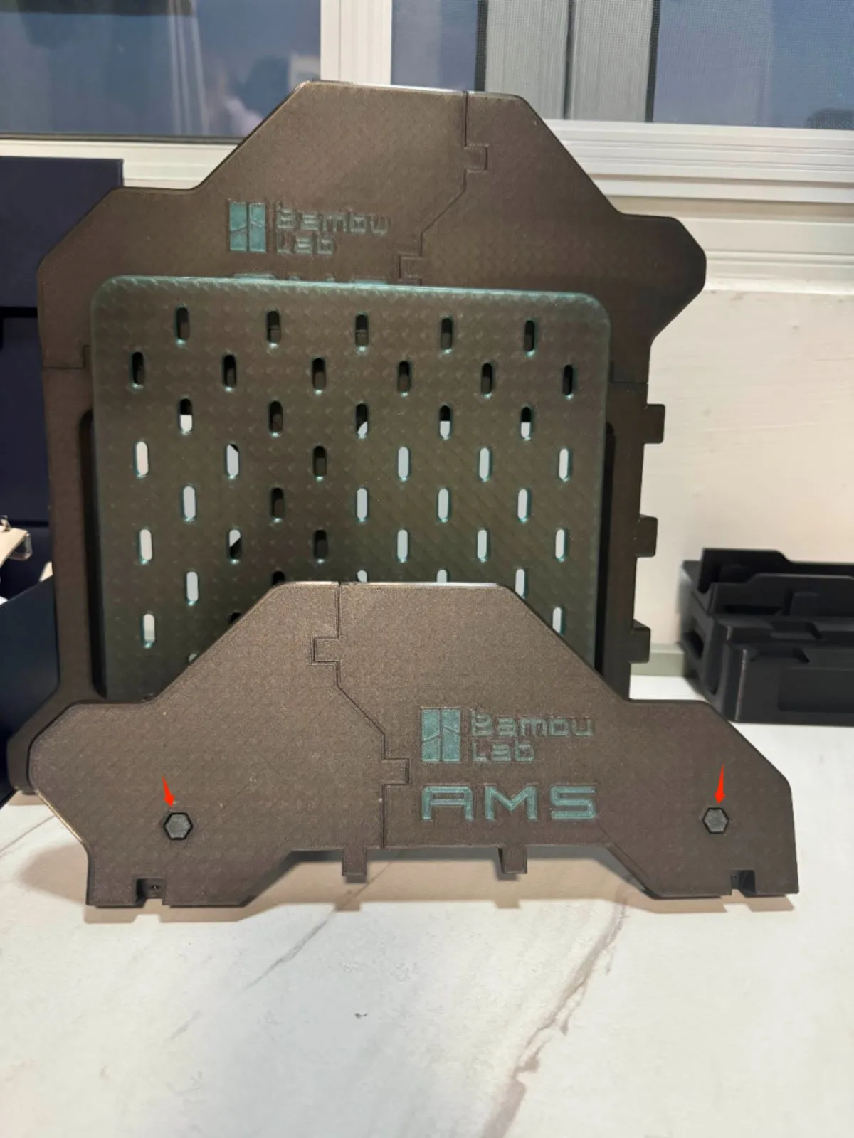 [AMS Loft V2] Dual AMS Stacking Bracket (Compatible with Riser V2/H2D ...