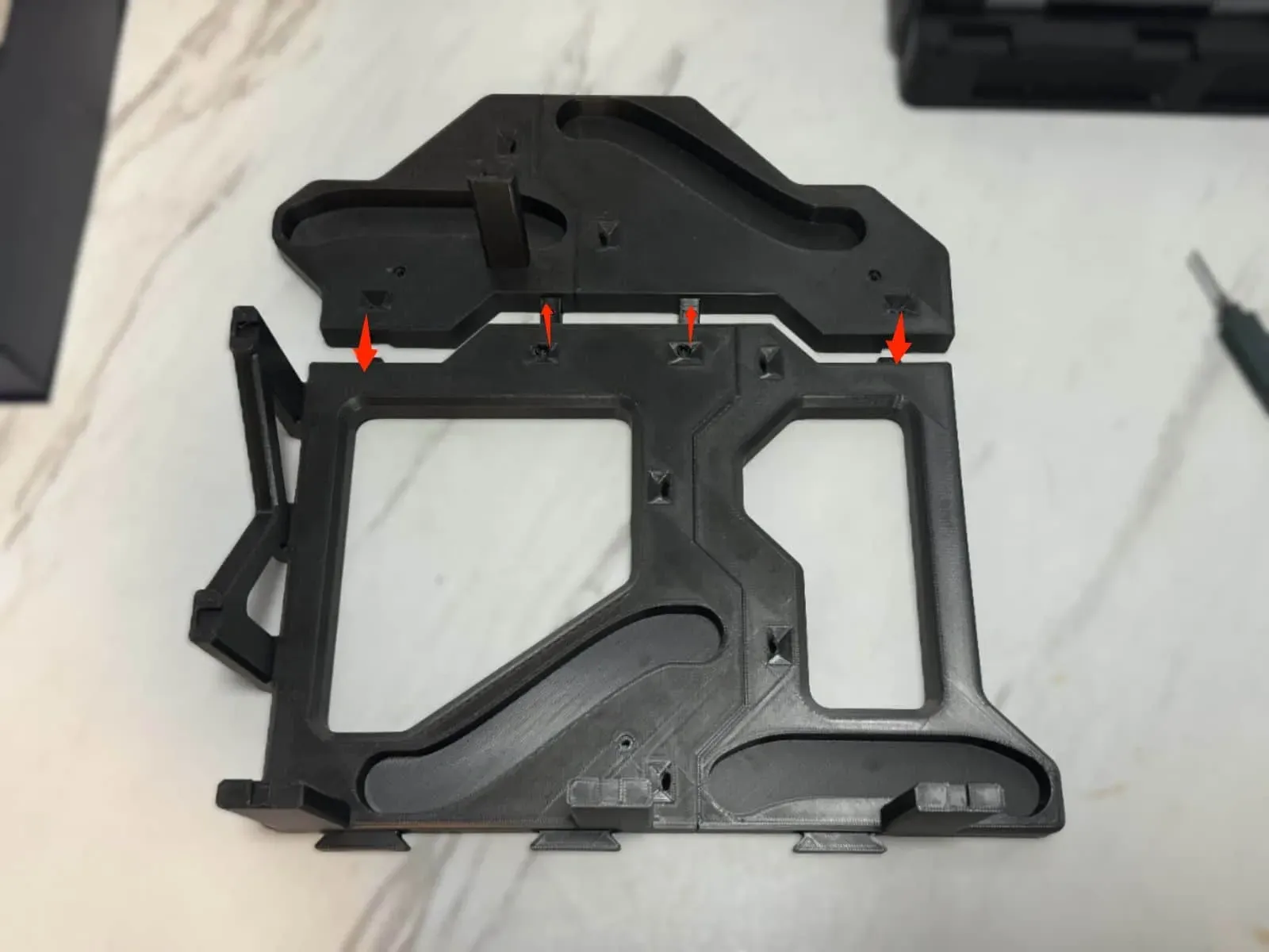 [AMS Loft V2] Dual AMS Stacking Bracket (Compatible with Riser V2/H2D ...