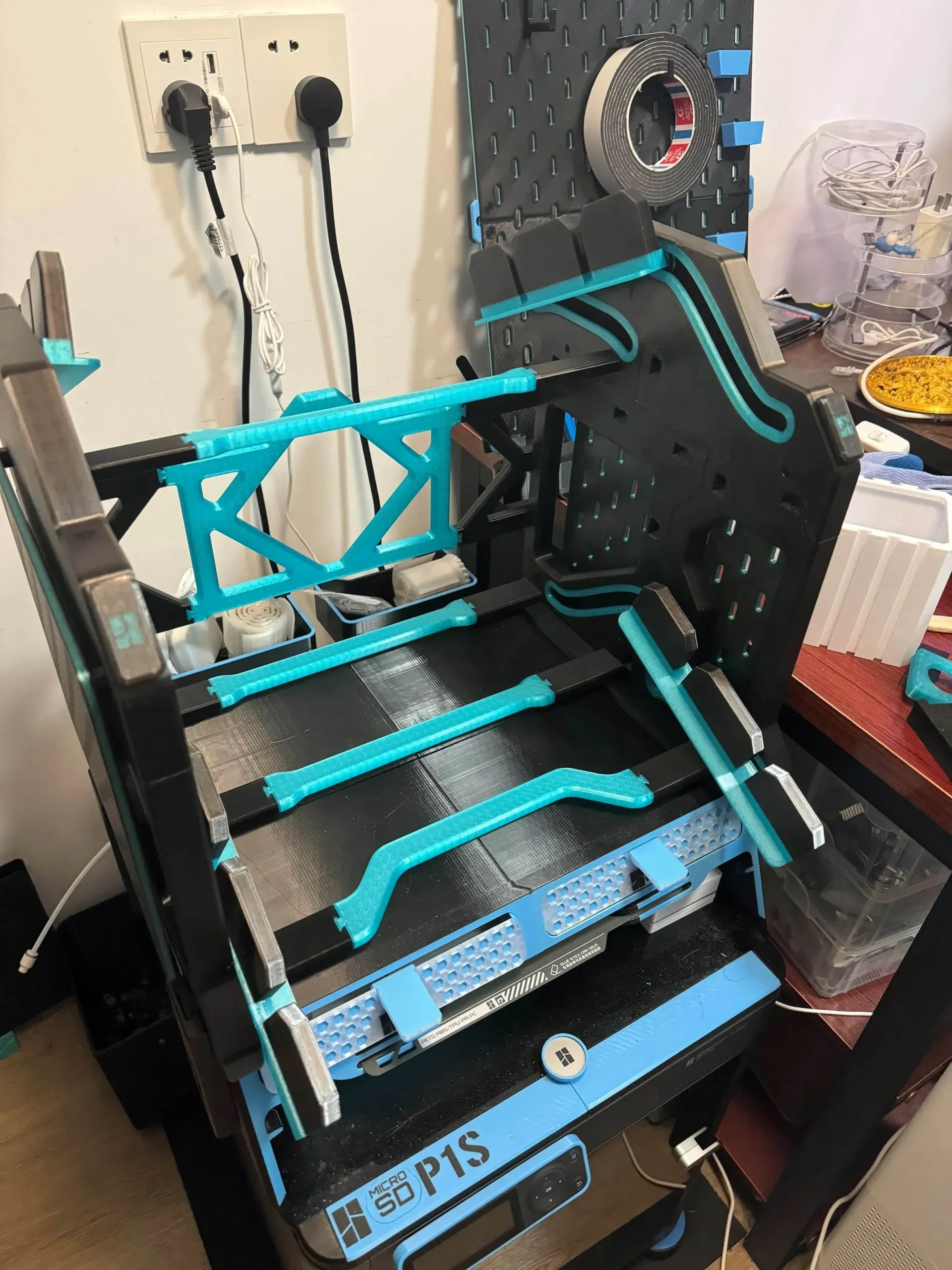 [AMS Loft V2] Dual AMS Stacking Bracket (Compatible with Riser V2/H2D ...