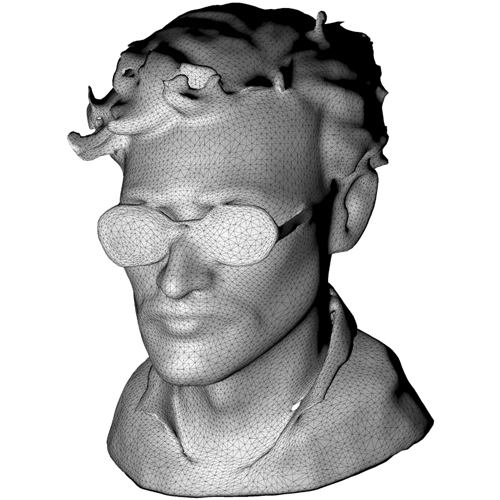 Modernist Blindfold Bust - Free 3D Print Model - MakerWorld