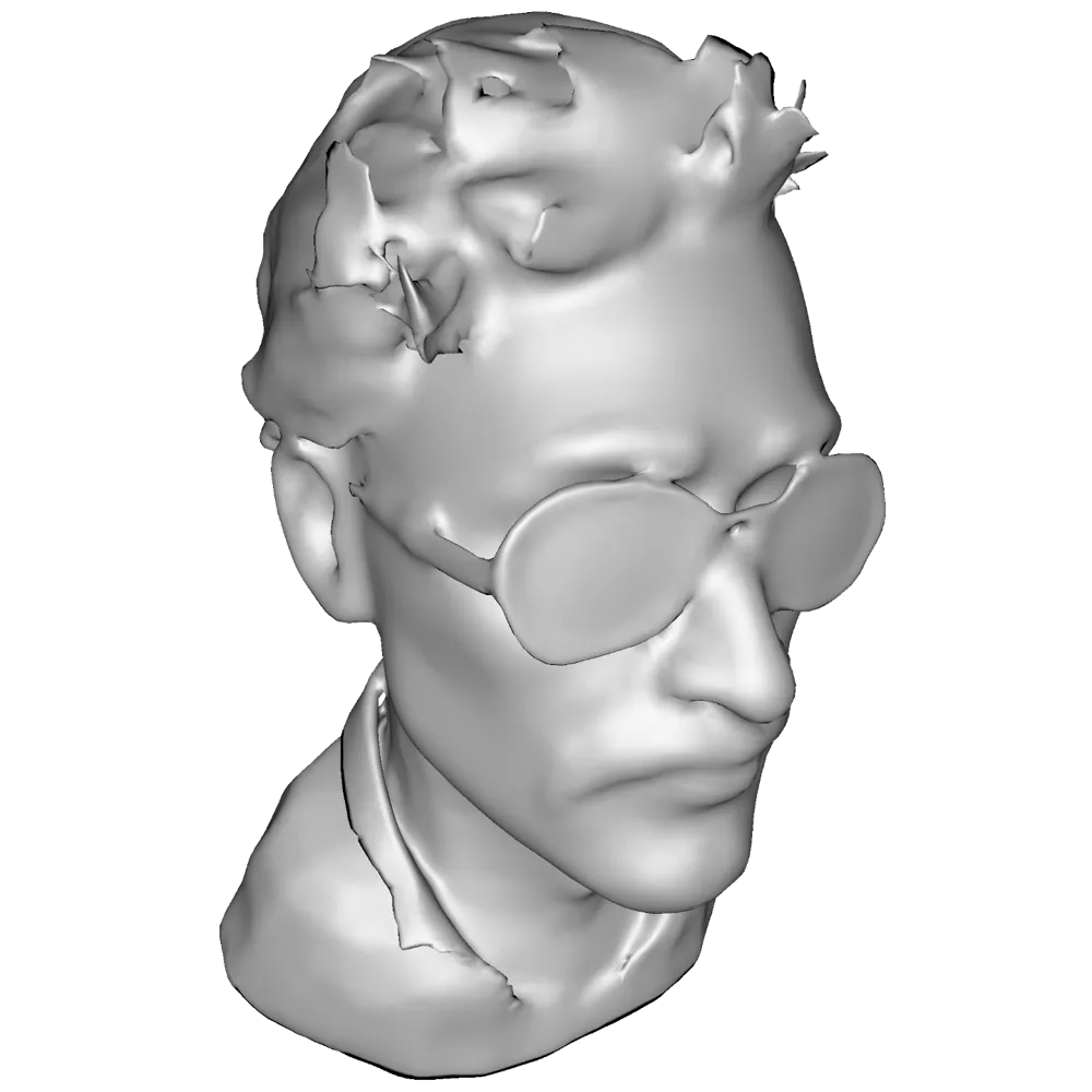 Modernist Blindfold Bust - Free 3D Print Model - MakerWorld