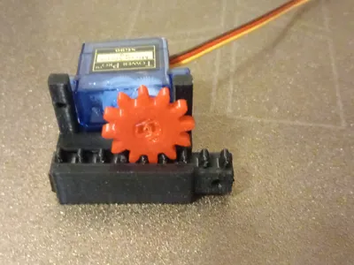 sliding mechanism for micro servo by Creper_AB - MakerWorld