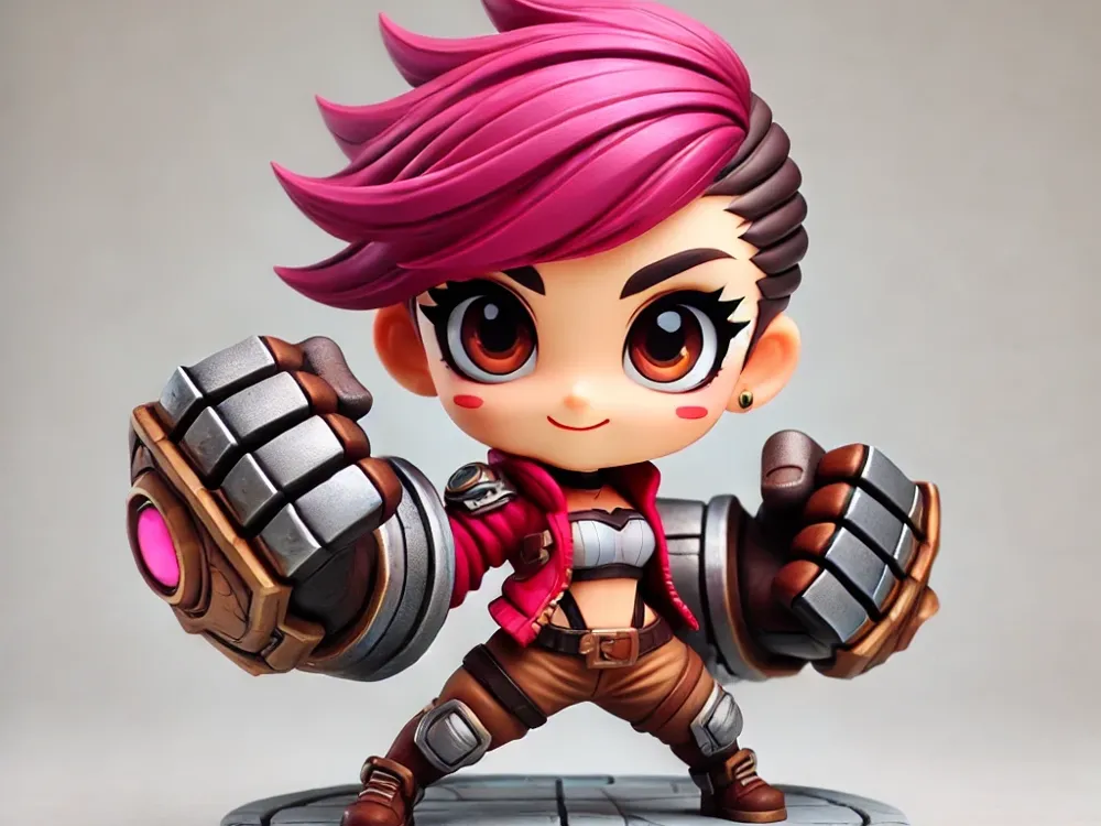 Vi Fan art by goemans - MakerWorld