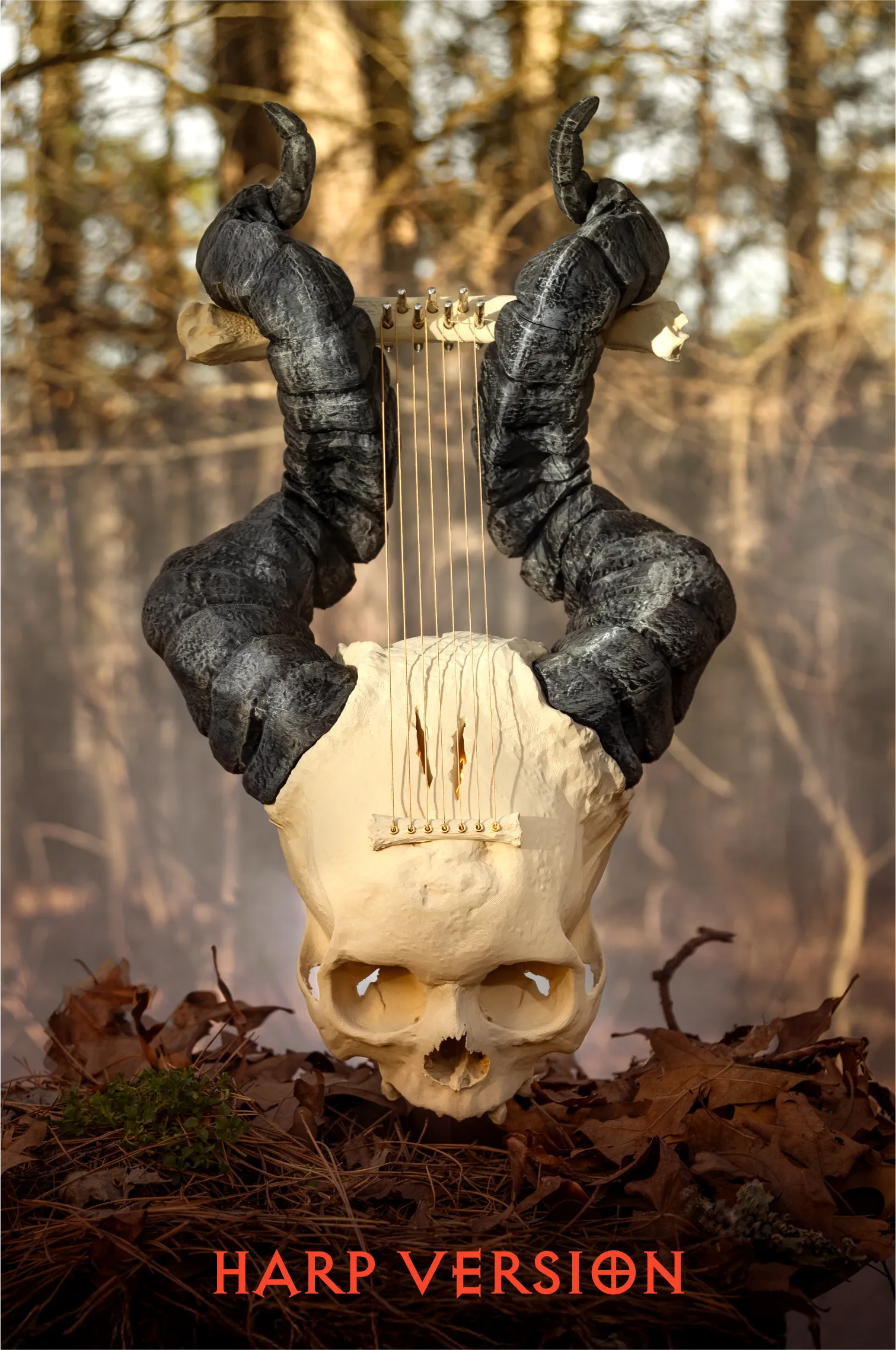 Hardcore Harp with Playable & Decorative Versions by MaKim MakerWorld ...